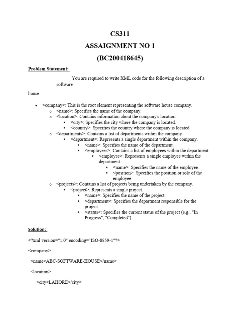 cs311 Assignment No 1 (2024) | Download Free PDF | Computer Engineering | Systems Engineering