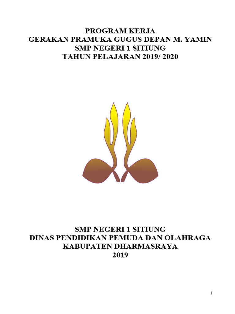 Proker Pramuka 2019-2020 | PDF | Karier & Perkembangan