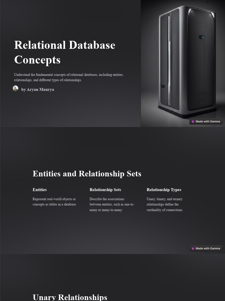 Relational Database Concepts | PDF | Relational Database | Conceptual Model Relational Database Concepts | PDF | Relational Database | Conceptual Model