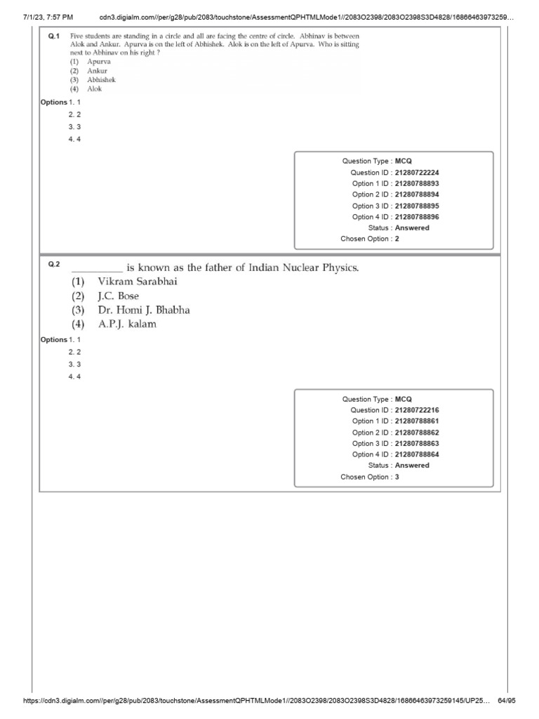 Question Paper | PDF | Standardized Tests | Qualifications
