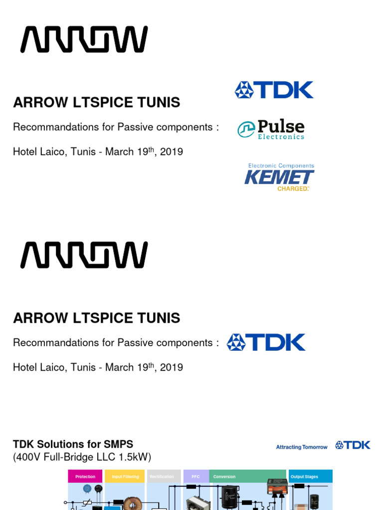 Arrow_LTspice_Passive_components_recommendation | PDF | Capacitor ...