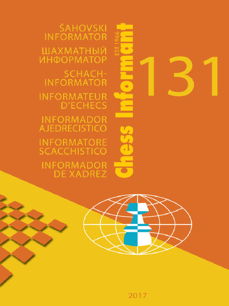 Chess Informant 131 | PDF | Chess Theory | Chess Olympiads