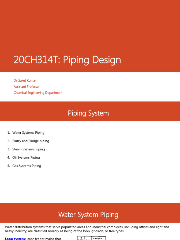Piping Design - Unit 3 & 4 | PDF | Fluid Dynamics | Steam