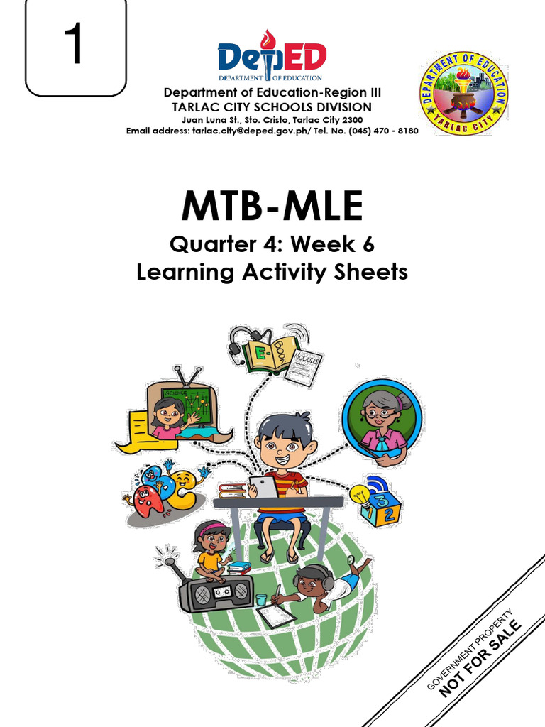 Week6 Q4 LAS MTB1 | PDF