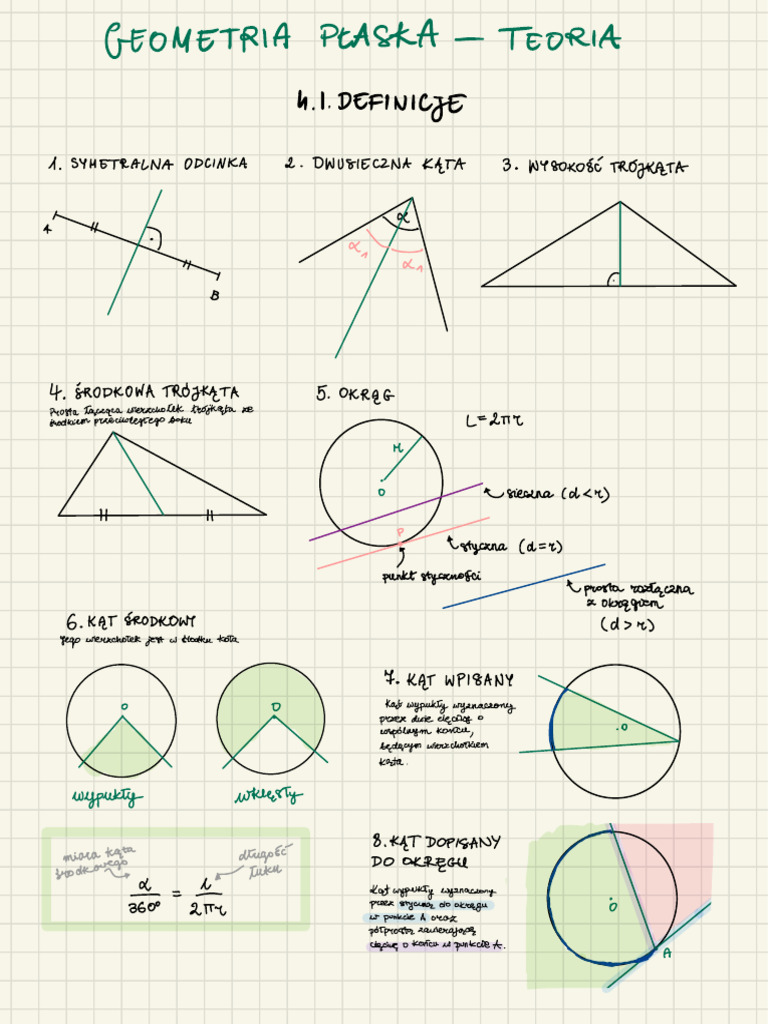 Geometria Teoria | PDF