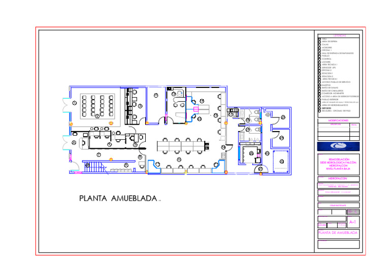 C2004PLANO ARQ 1MOBILIARIO 2ACOTADO-Modelo2 | PDF