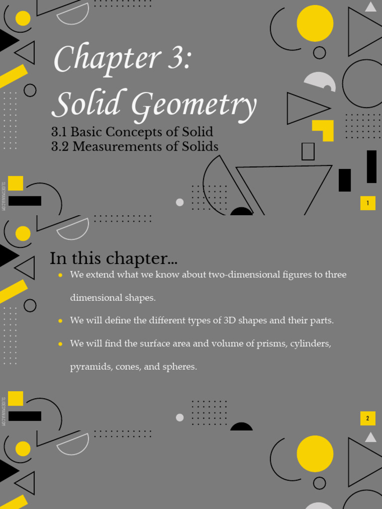 Chapter-3 2 | Download Free PDF | Sphere | Area