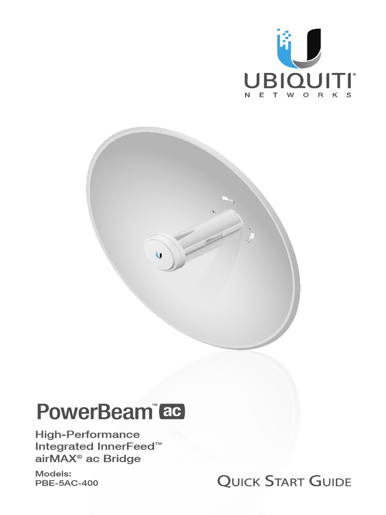 PowerBeam PBE-5AC-400 QSG | PDF | Electromagnetic Interference ...