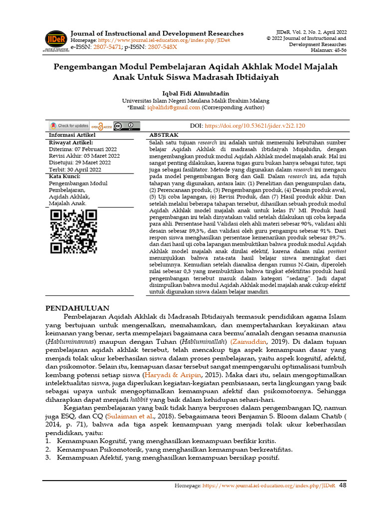 Pengembangan Modul Ajar | PDF