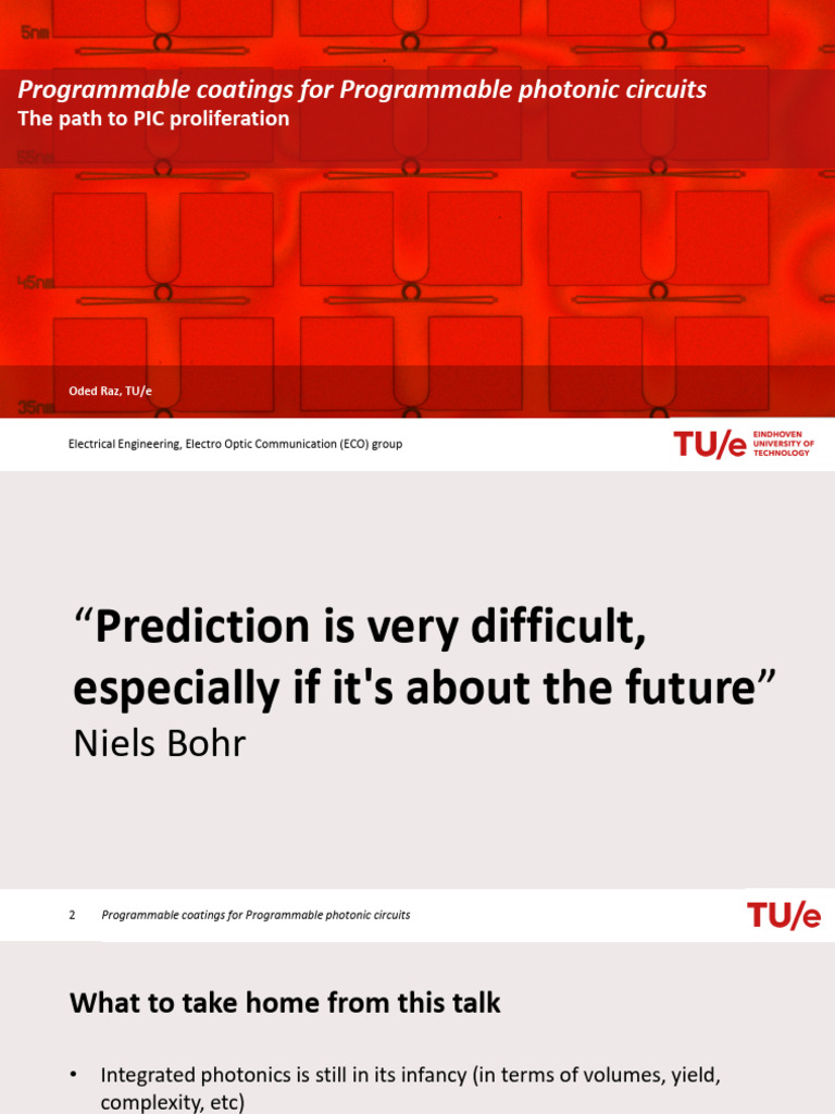 Programmable Photonics Insights | PDF | Electronic Circuits | Photonics