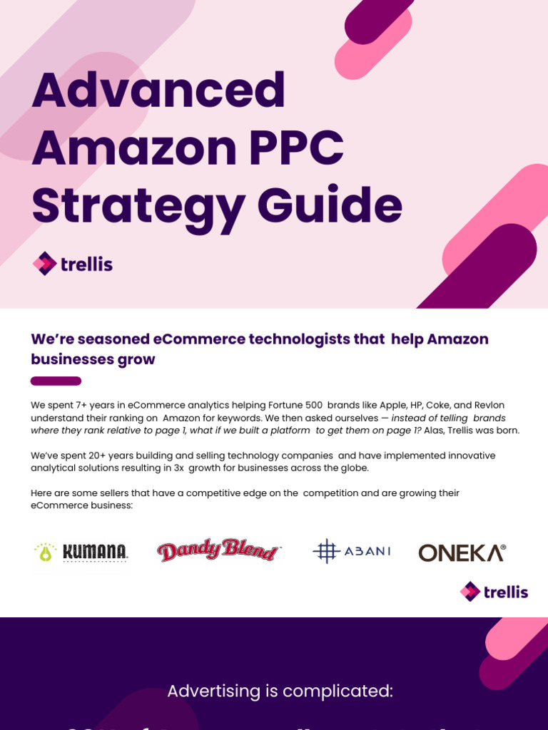 Advanced Amazon PPC Strategy | PDF | Search Engine Optimization | Advertising