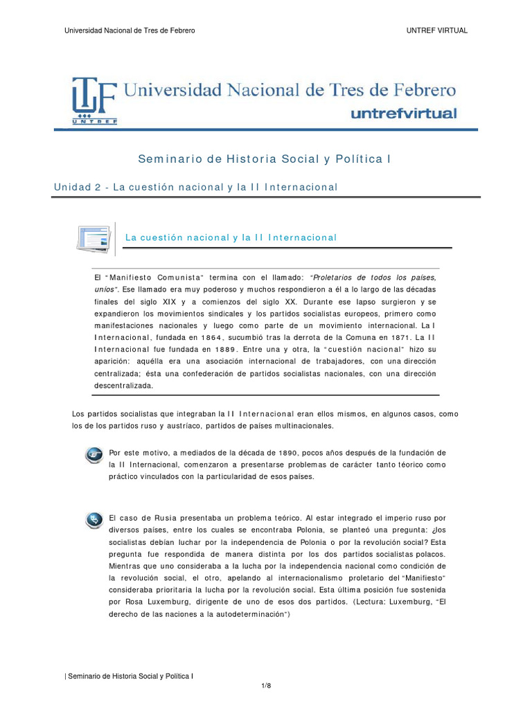 unidad2 | PDF | Vladimir Lenin | Democracia social