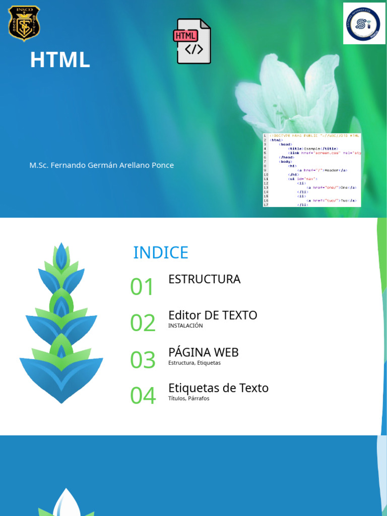 Estructura y Etiquetas HTML Básicas | PDF | HTML | Desarrollo de software