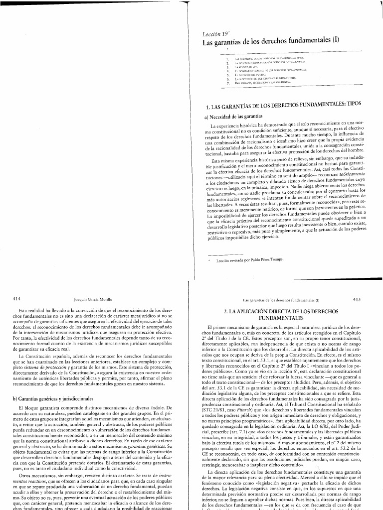 TEMA 3 L GUERRA garantias | PDF