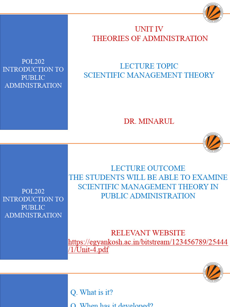 2628 Scientific Management Theory | PDF | Economies | Business