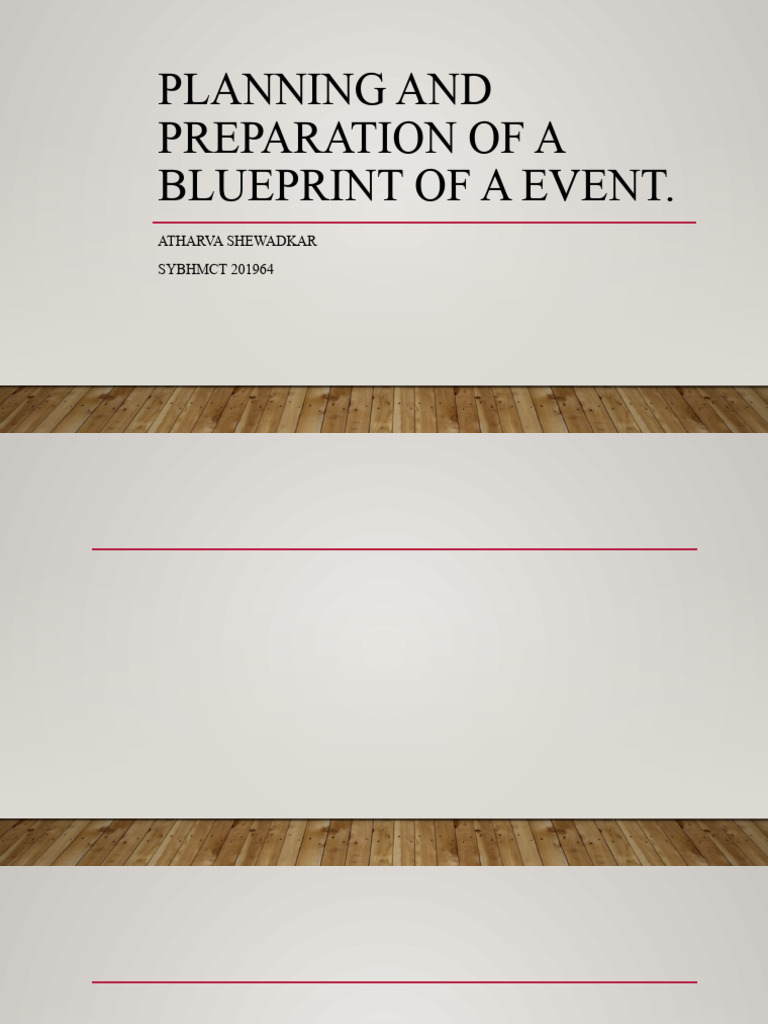 Event Management | PDF