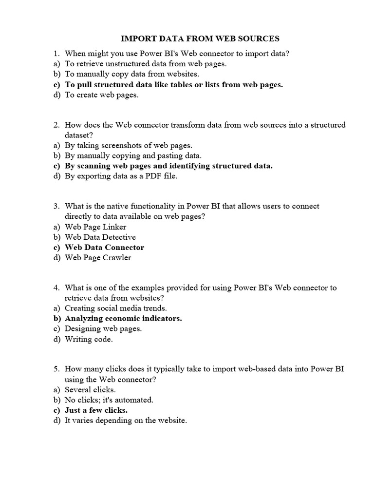 Power BI and Data Collecting | PDF | Databases | Internet & Web
