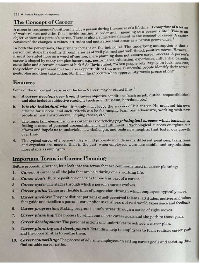 Career Planning | PDF