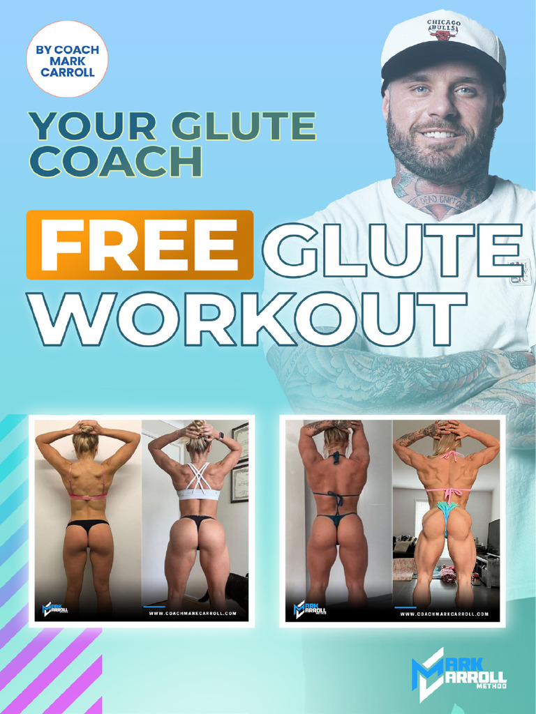 FREE+GLUTE+WORKOUT | PDF | Anatomical Terms Of Motion | Strength Training