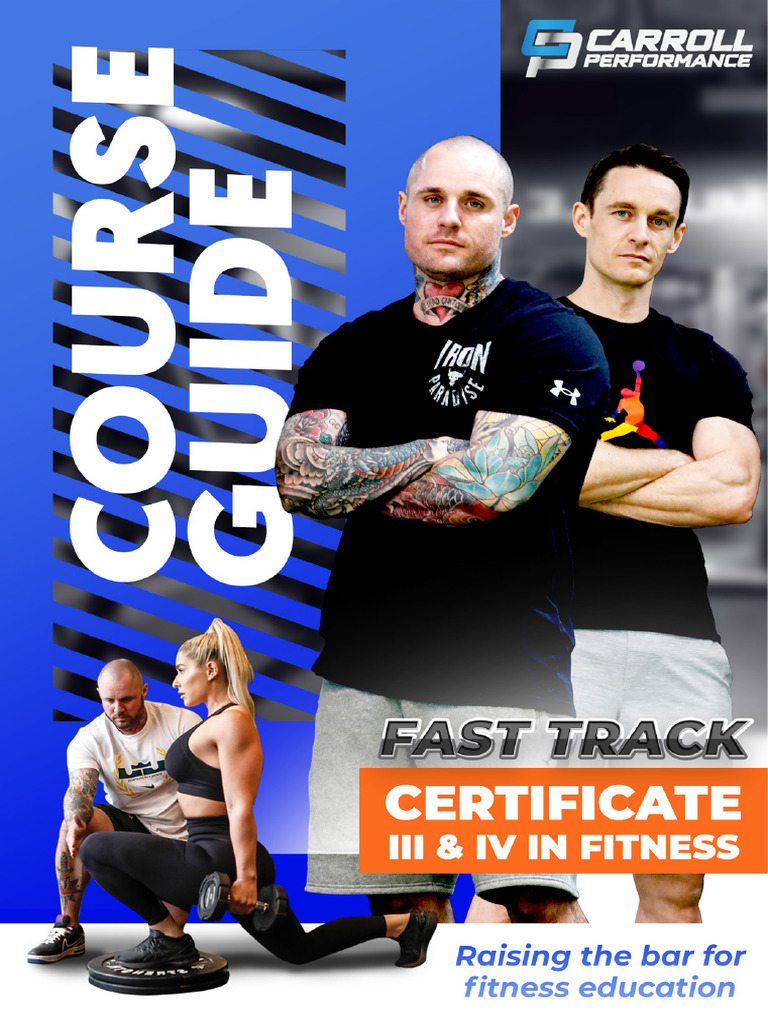 Certificate 3 and 4 in Fitness | PDF | Personal Trainer | Risk Management