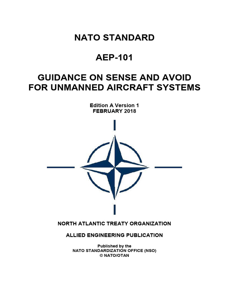 AEP-101 EDA V1 E (Sense and Avoid Guide For UAV) | Download Free PDF ...