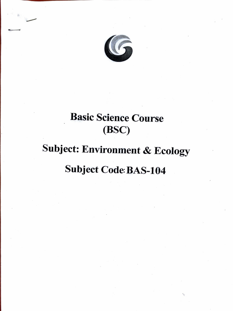 CAE I Solution | Download Free PDF | Natural Environment | Non Governmental Organization