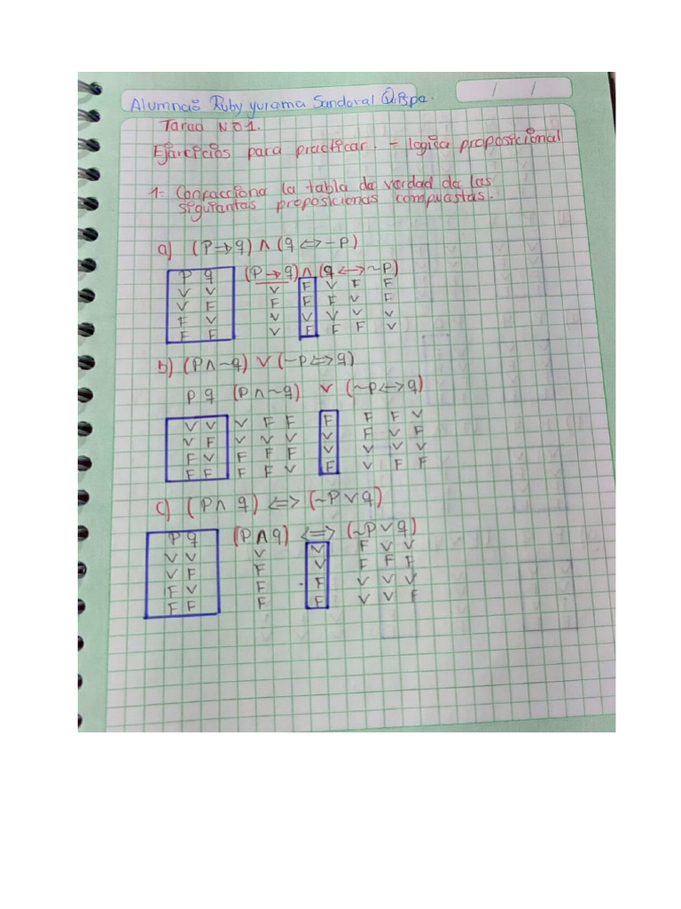 Tarea de matematica n1 | PDF