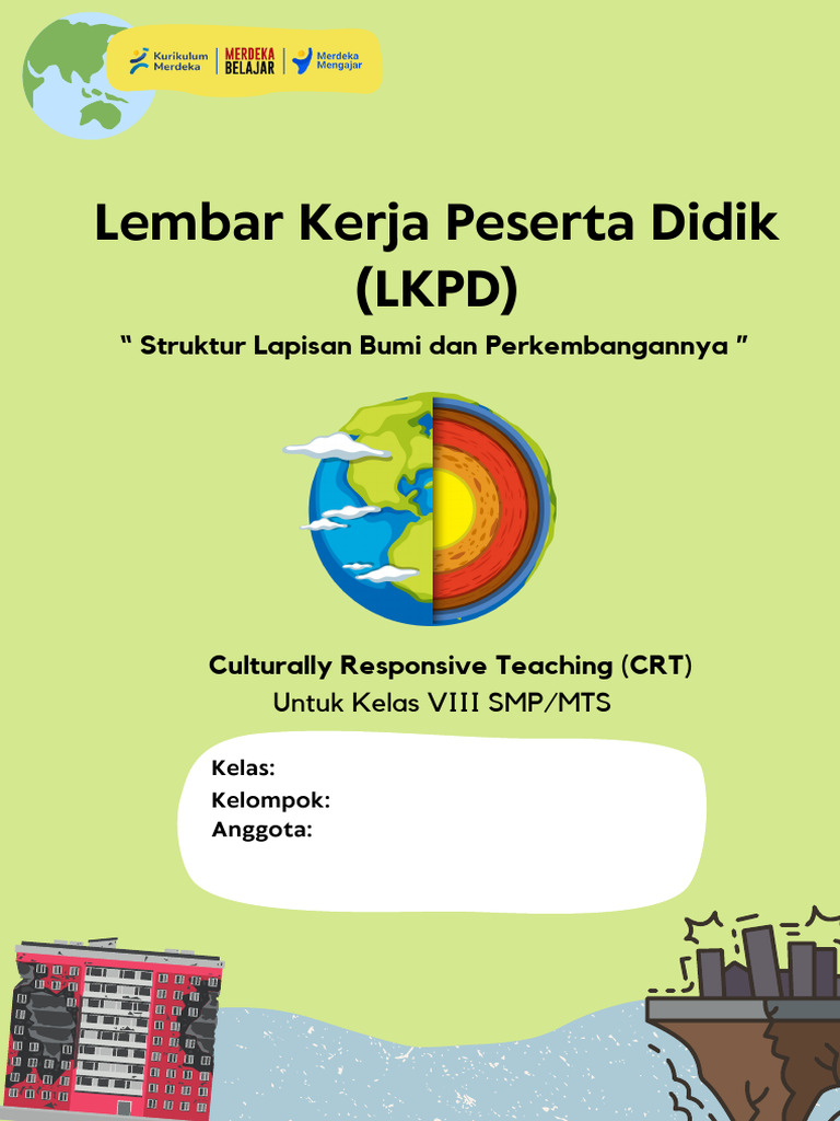 LKPD Gempa Bumi - Kelas VIII | PDF