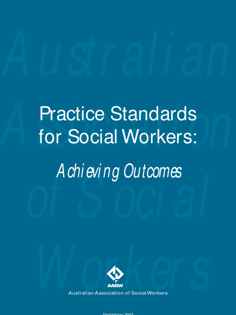 Social Work Practice Standards | PDF | Social Work | Policy