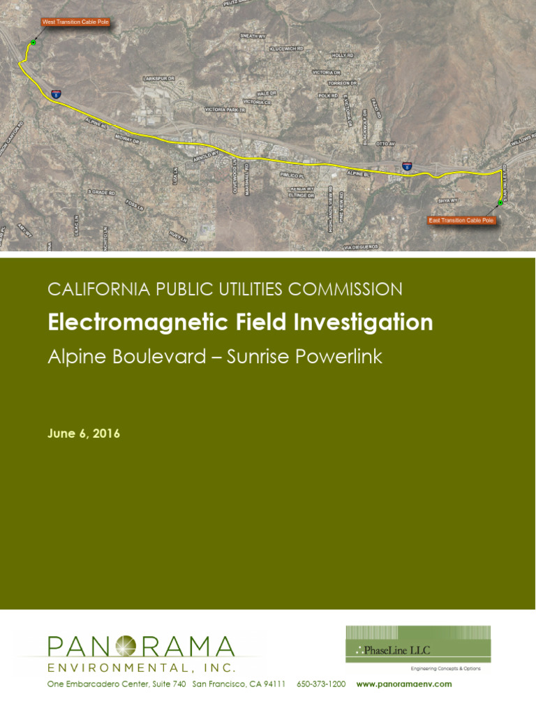 California Electromagnetic Field Investigation (Definiciones y Mucha ...