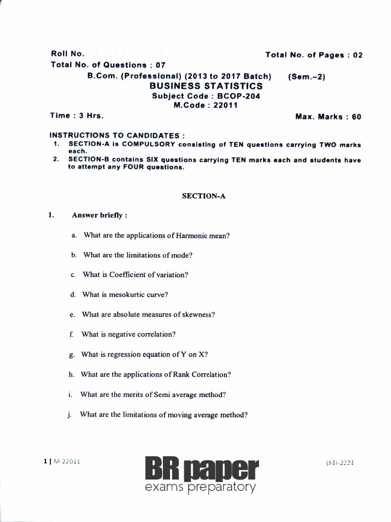 BS (2nd) Dec2019 | PDF