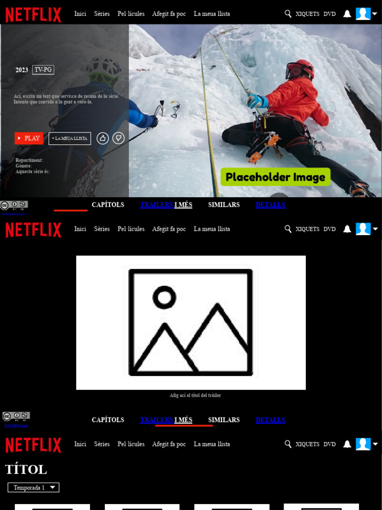 Netflix Template | PDF