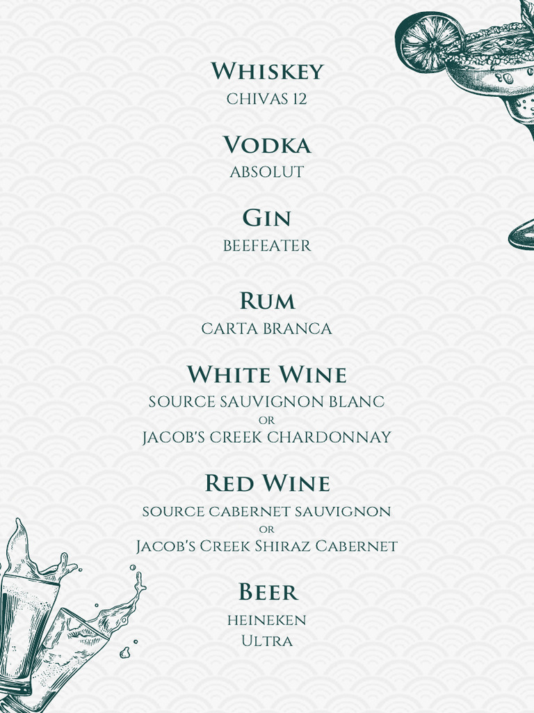 Alcohol Selection Guide | PDF