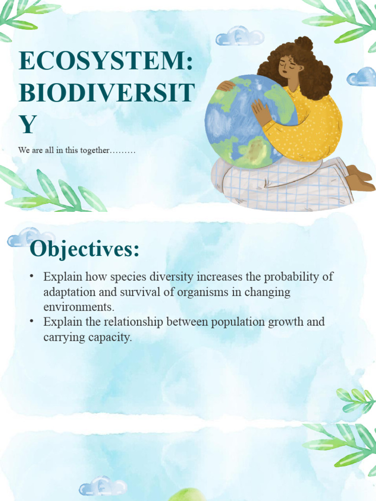 Understanding Biodiversity and Population Dynamics | PDF | Biodiversity ...