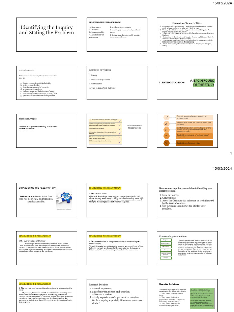 PR2-HANDOUTS2 | PDF | Behavior | Literacy