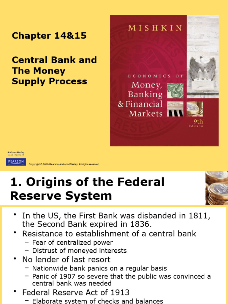 7-8. Central Bank and Money Supply Process C14 15 | PDF | Federal ...