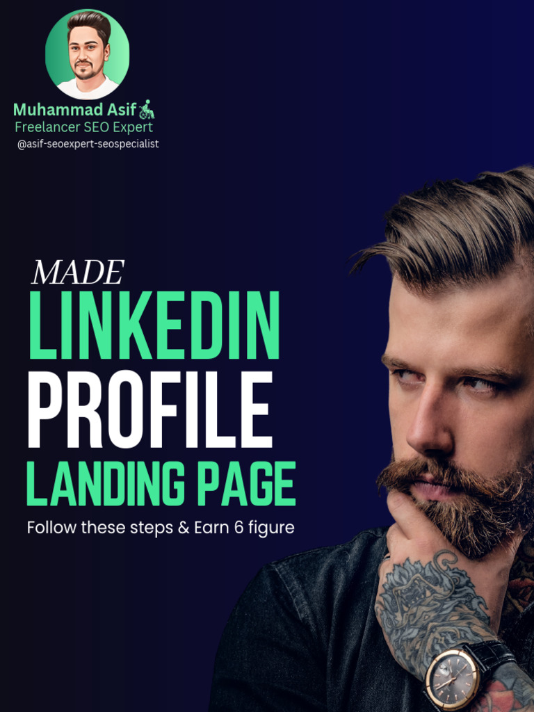 Made Linkedin Profile Like A Landing Page 1691224018 | Download Free PDF | Expert | Search ...