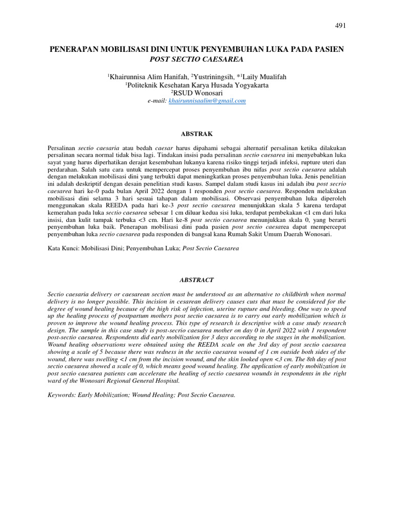 54 Khairunnisa+Alim+Hanifah Politeknik+Kesehatan+Karya+Husada+Yogyakarta Fix | PDF