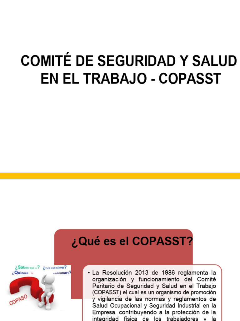 Funciones y Estructura del COPASST | PDF | Business
