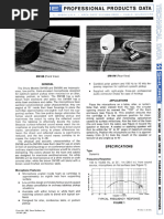 Shure P300 Specifications and Data Sheet | PDF | Decibel | Audio ...