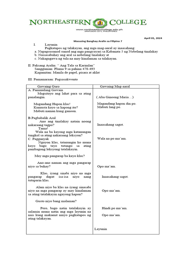 Ang Tala Sa Karimlan | PDF