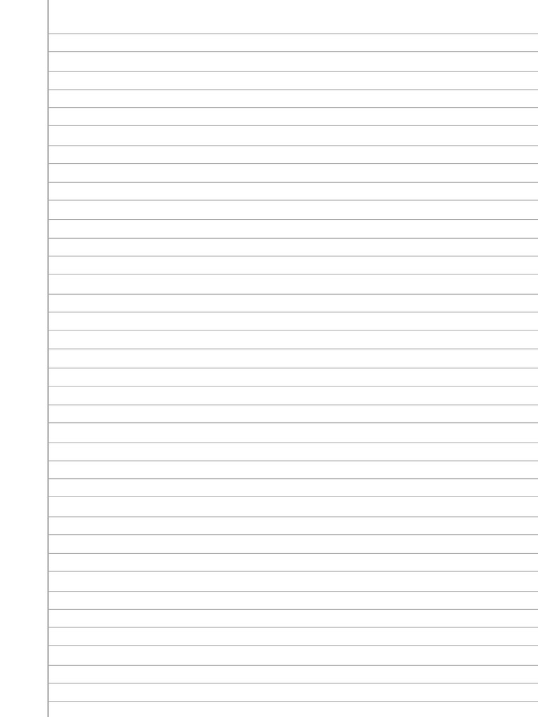 A4 Renglones Cuaderno Apuntes Simple | PDF