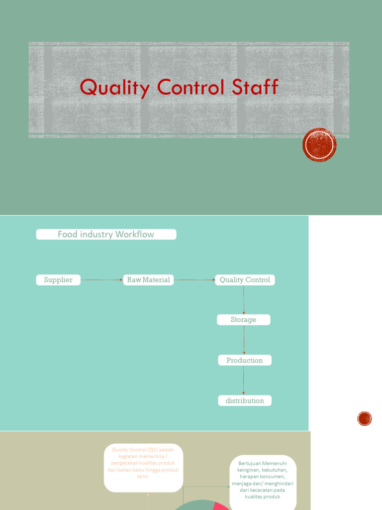 Quality Control Pangan | PDF
