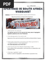 Overview of Apartheid Laws in South Africa | PDF | Apartheid | Black People
