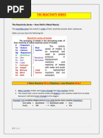 What Is A Displacement Reaction - BBC Bitesize | PDF | Iodine | Chlorine