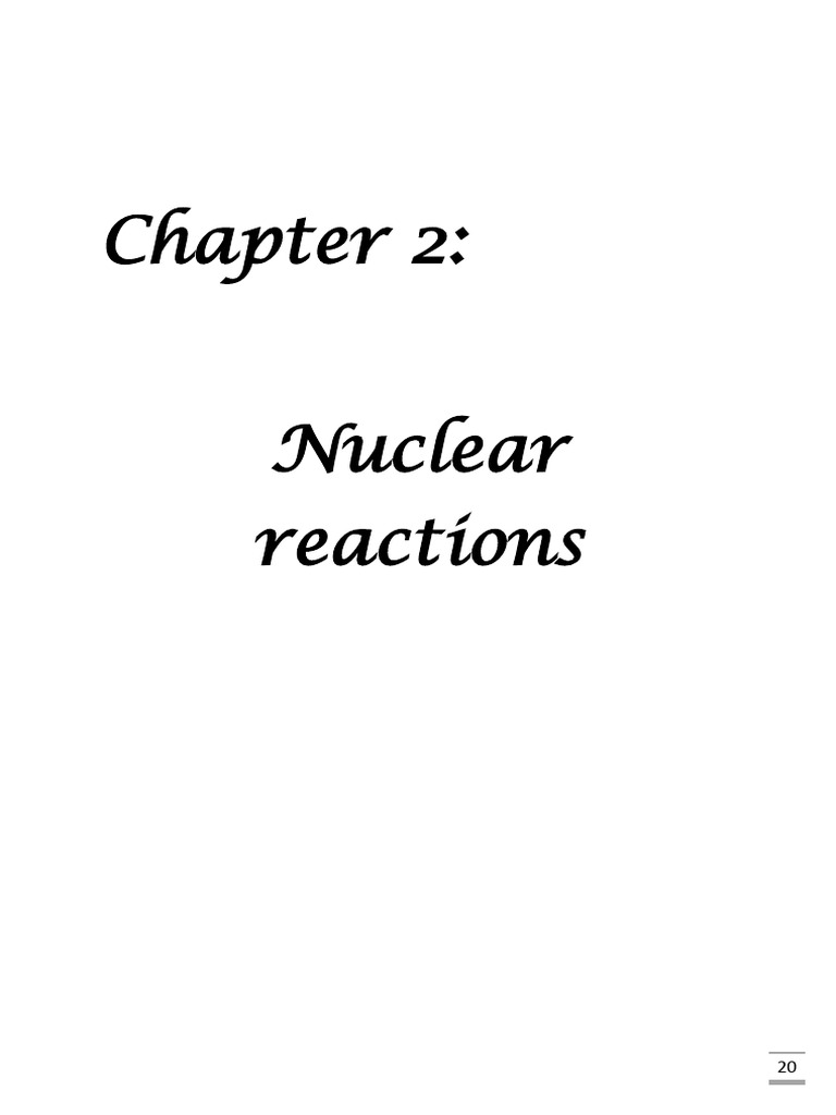 Chapter 2 | PDF | Atomic Nucleus | Electronvolt
