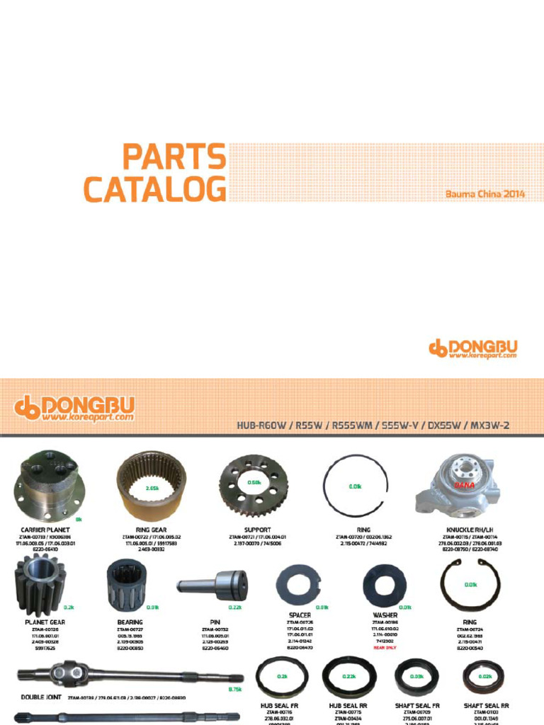 Parts Catalogue | PDF