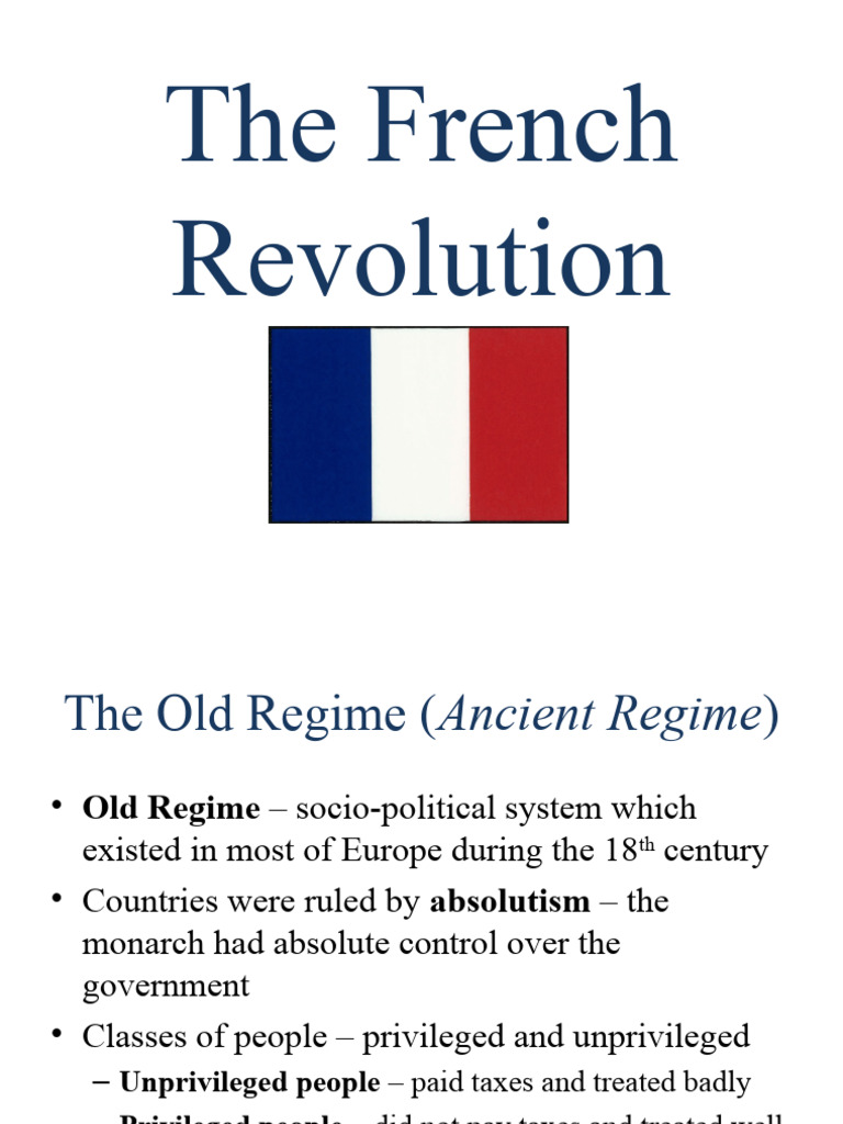 French Revolution | PDF | Reign Of Terror | Maximilien Robespierre