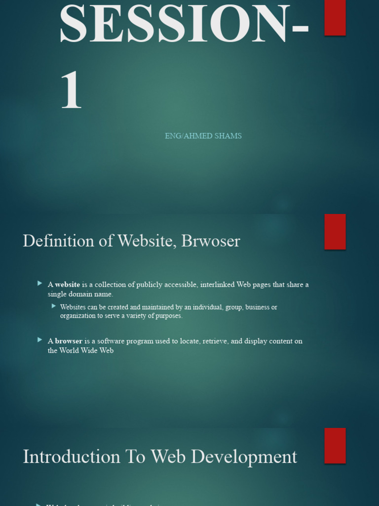 SESSION-1-2 | PDF | Html Element | Html