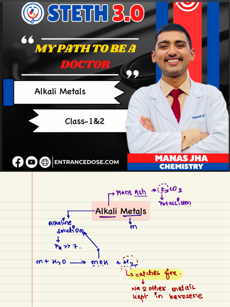 Alkali Metals | PDF | Sodium | Physical Chemistry